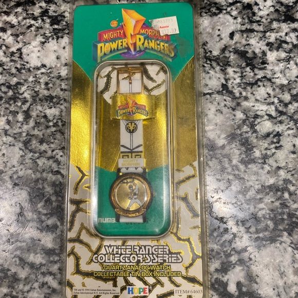 Power Ranger | Toys | Vintage 994 Power Rangers White Ranger Collectors ...